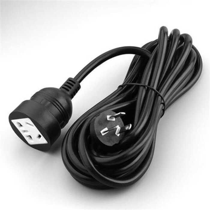 AA Three-Core Extension Cord Socket Household High-Power Waterproof ...