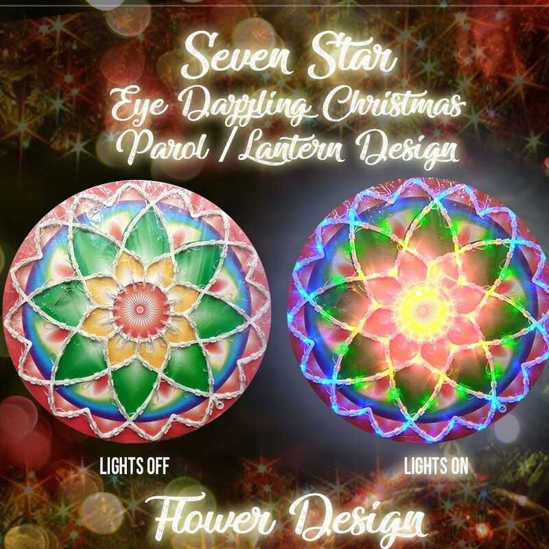 3 BUYYU Led Christmas Lights Tree/Star/Flower/Wheel/Pea Design B11 ...