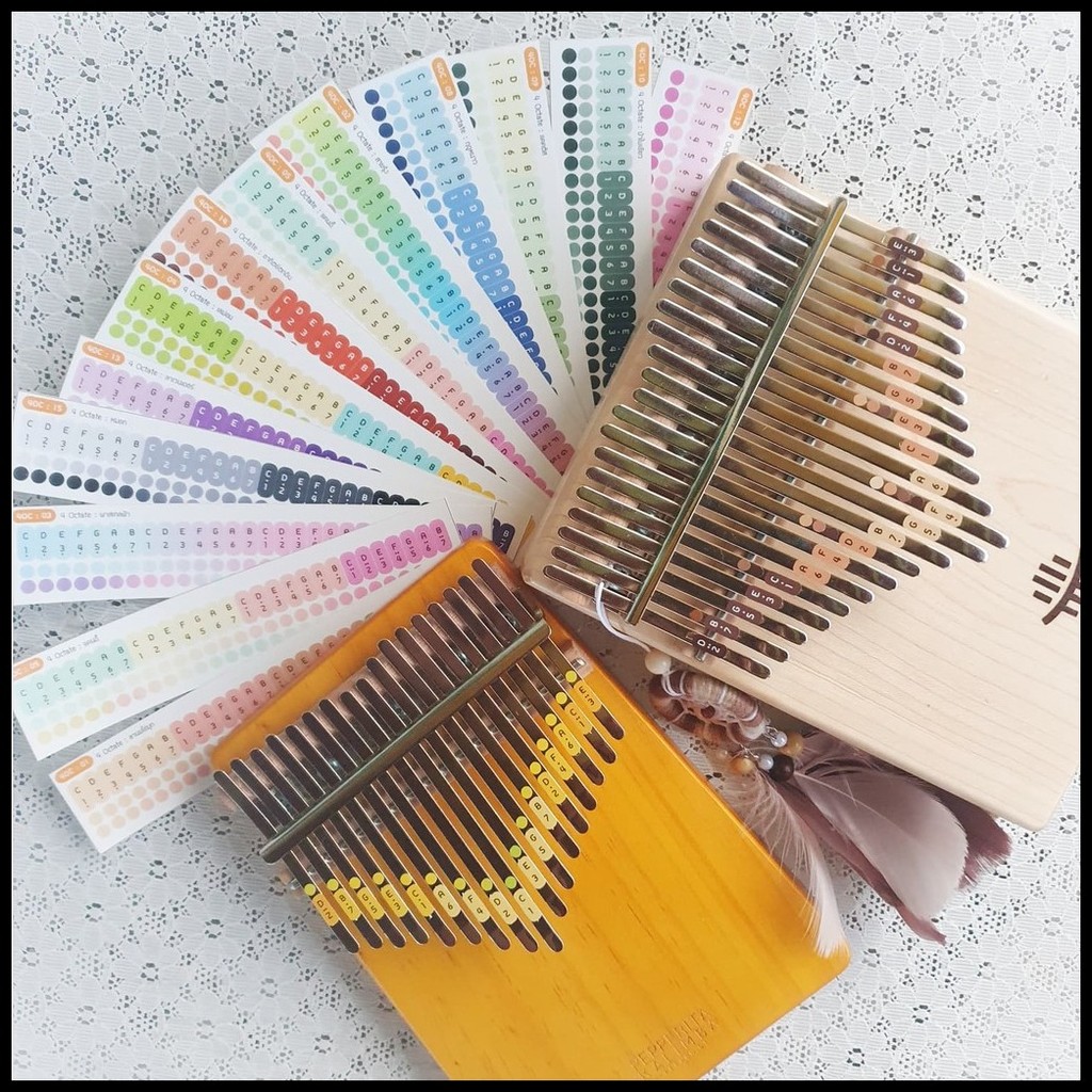 Kalimba Stickers Sweet Colors Multi-Colored Fish Roe Dots Divided By ...