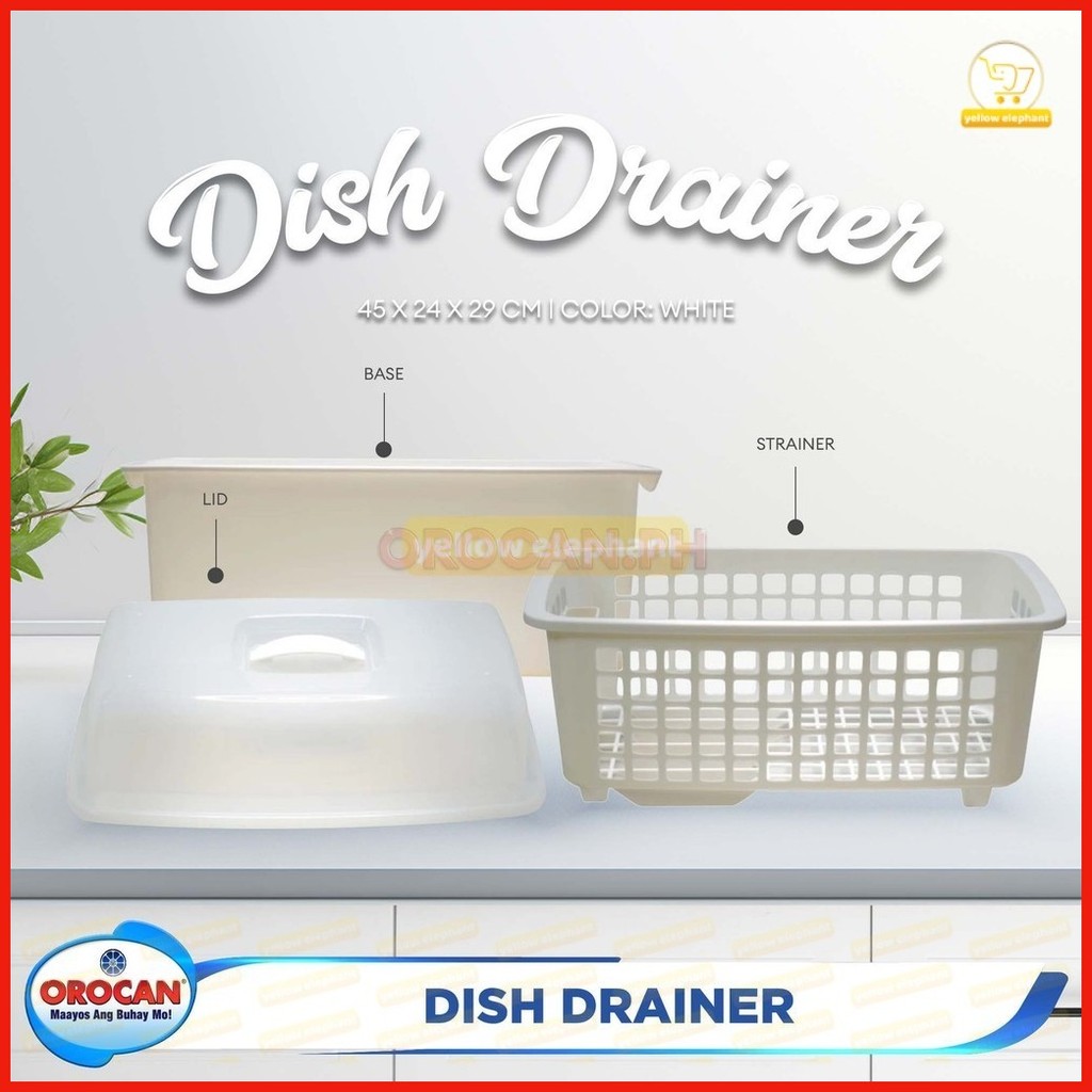 Orocan Cusina Uno Dish Drainer (Platohan) | Shopee Philippines