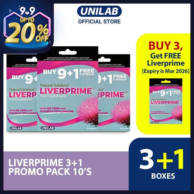 Exclusive Promo: 3+1 FREE Liverprime 120Mg Promo 10S [Free Pack ...