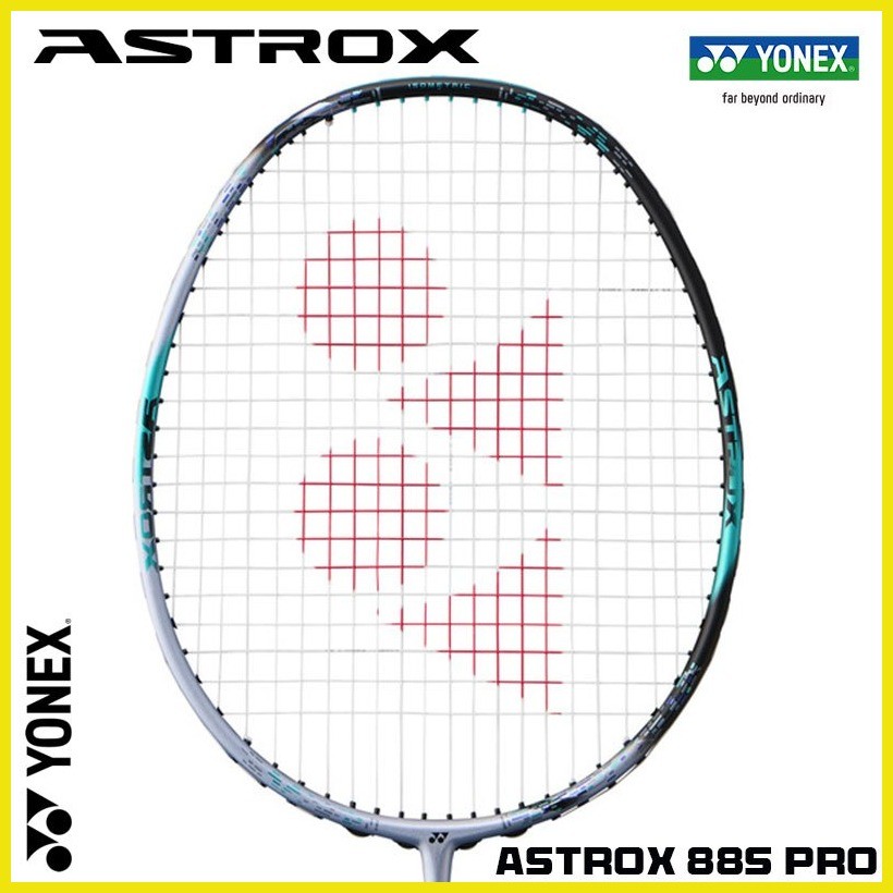 Yonex Badminton Racket Astrox 88D/88S Pro 3rd Gen(Silver/Black) Full ...