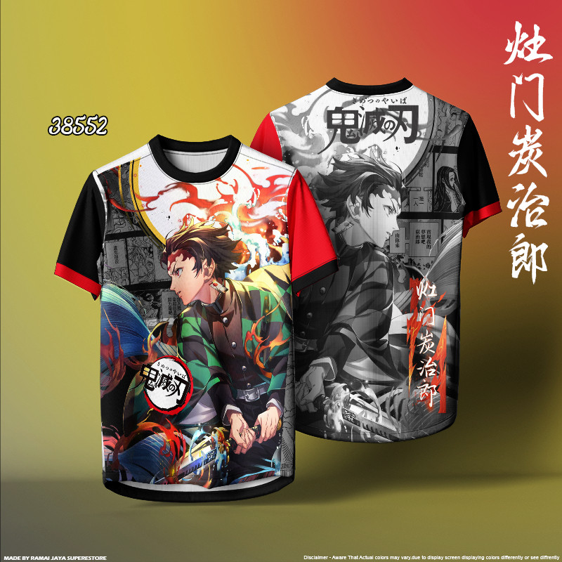 Kimetsu No Yaiba Demon Slayer 鬼灭之刃 T Shirt Summer Graphic Top Japanese ...