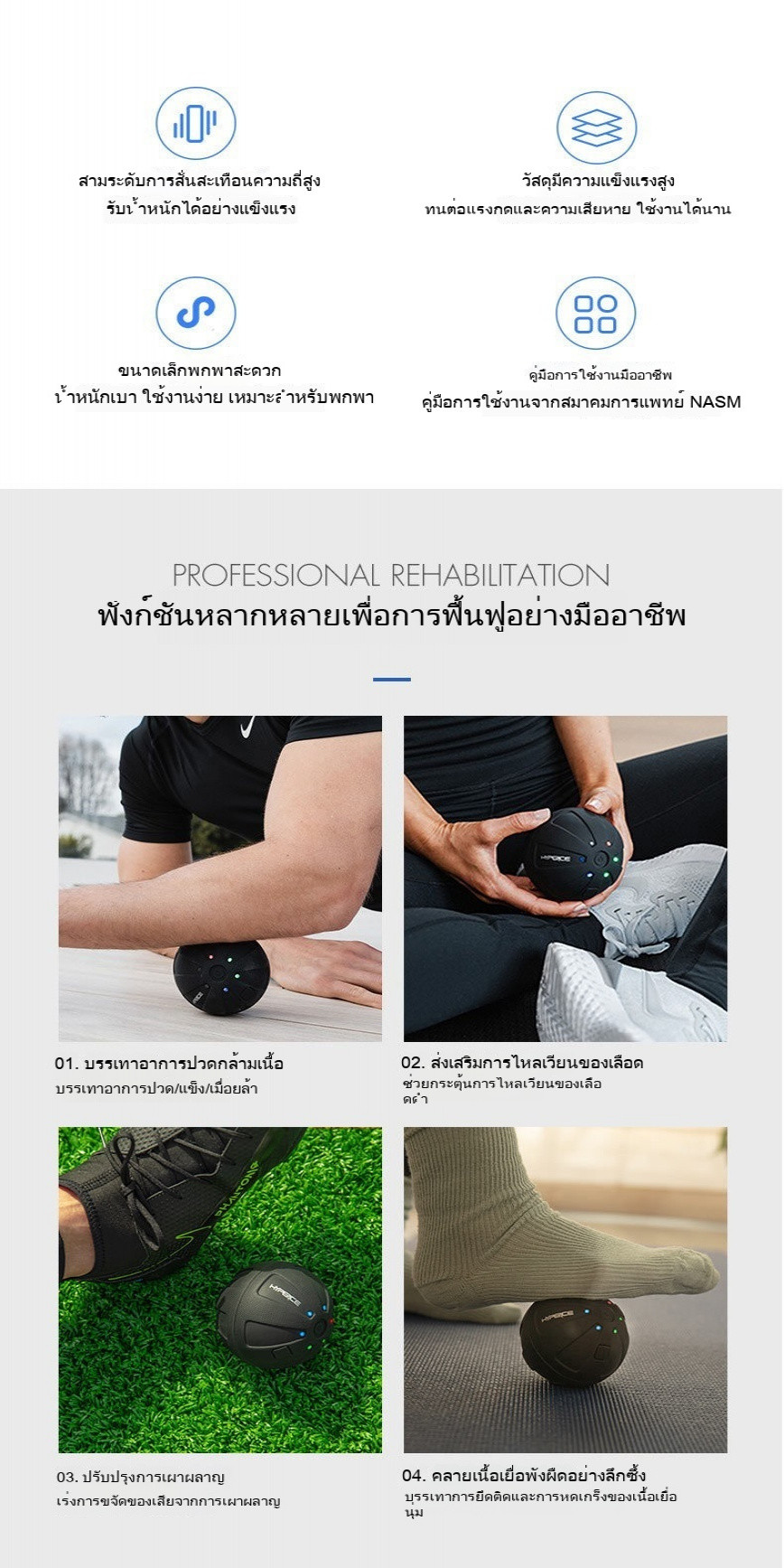 Hyperice Hyperice hypersphere Go Fascia Ball Muscle Relaxation | Shopee ...