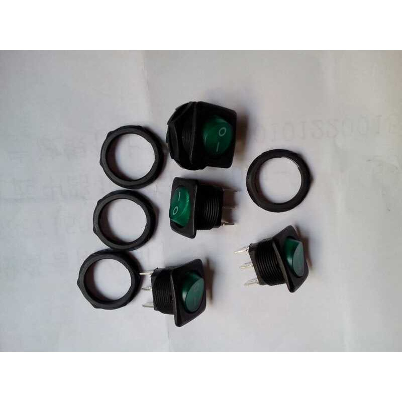 Shangkai Shanghai Yongxing Round Boat-shaped Switch KCD9-A2 KCD9-12N 6A ...