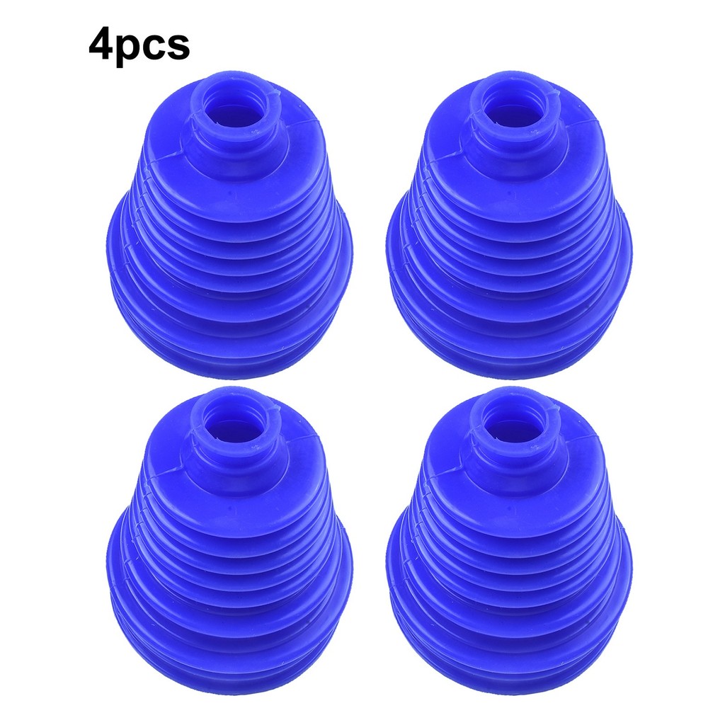 *SPML* 4pcs Silicone Constant- for velocity Dust Cover Joint Boot Drive ...