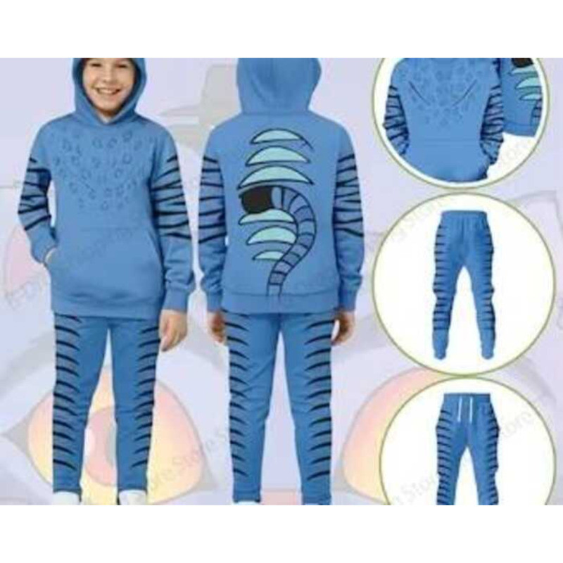 Derpy Tiger Kpop Demon Hunters 3D Print Hoodie + Pant Two Piece Set Men ...