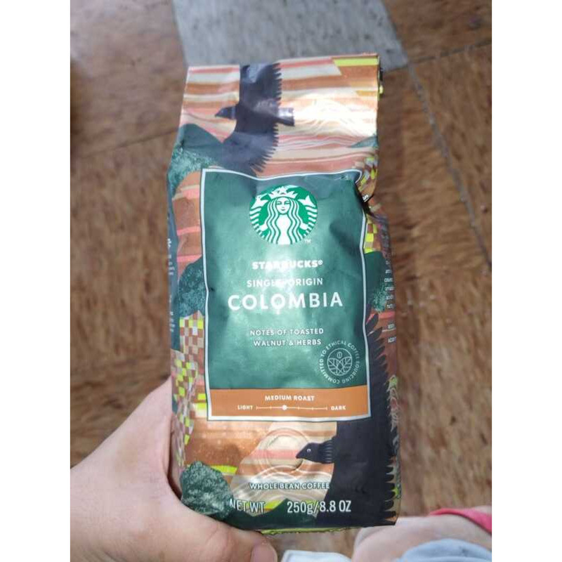 Starbucks Columbia Coffee Beans 250G | Shopee Philippines