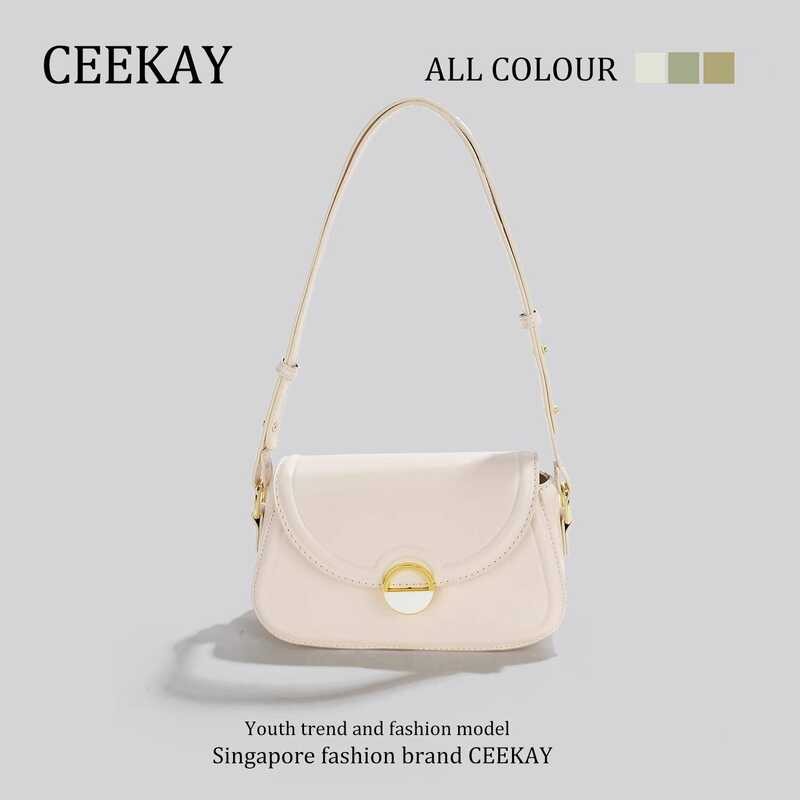 E Ceekay Genuine Goods Advanced Texture Popular Underarm Bag F | Shopee ...