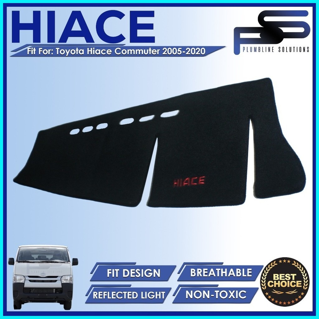 Dashboard Cover Toyota Hiace GL Grandia 2004 - 2018/Hiace 2019- Onwards ...
