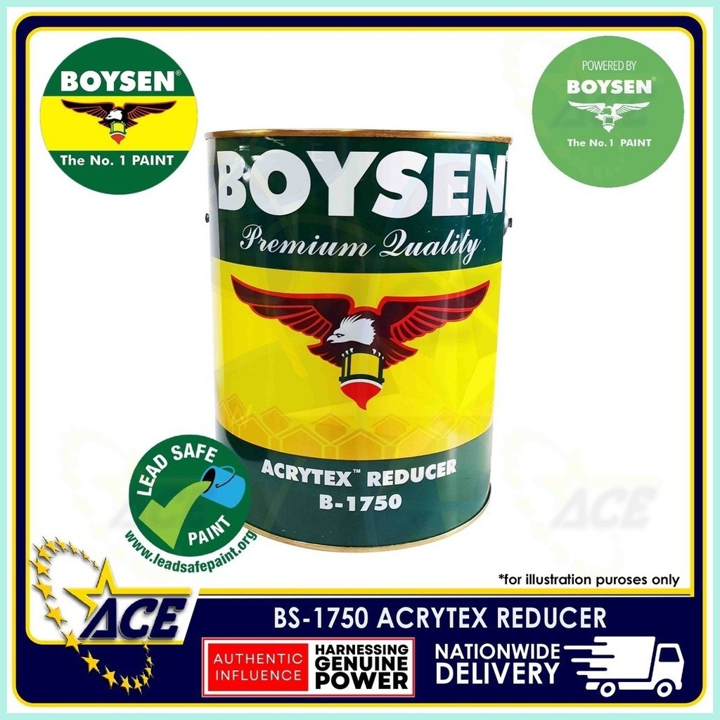 BOYSEN ACRYTEX REDUCER B-1750 4L | Shopee Philippines