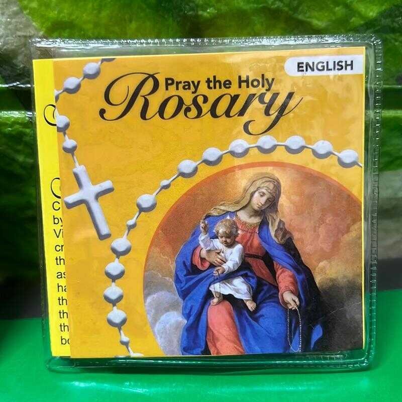 Pray The Holy Rosary Guide With Cover Regular Edition In English ...