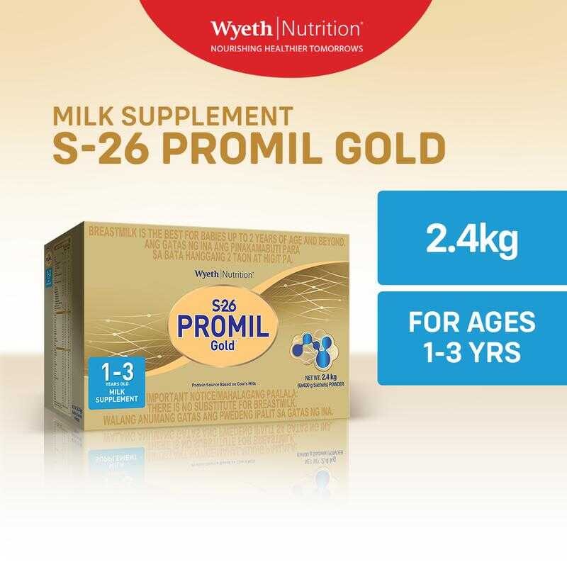 S-26 PROMIL GOLD THREE Milk Supplement For 1 To 3 Years Old 2.4Kg 18C ...