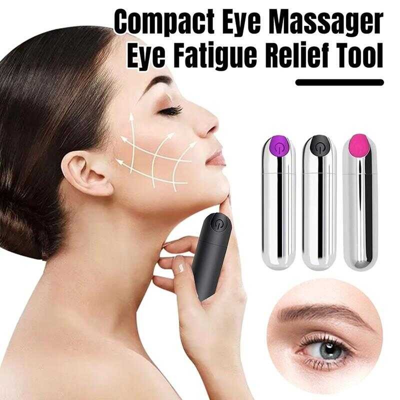 Portable Vibrating USB Rechargeable Tool Eye Beauty Devices Massager ...