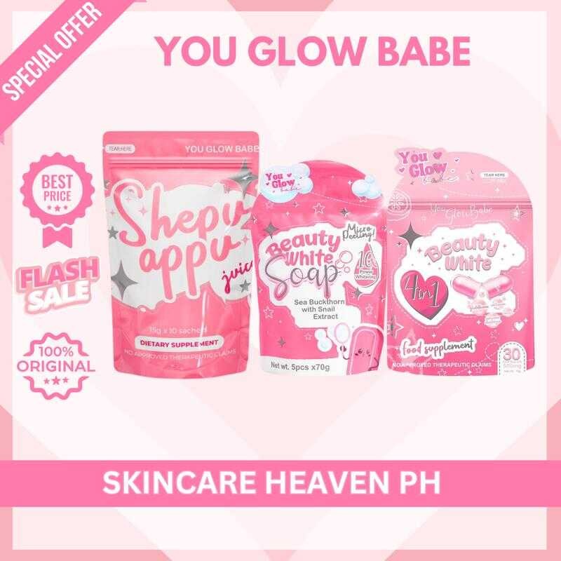 You Glow Babe Beauty White 4 In 1 Capsule Shepu Appu Juice Drink YGB ...