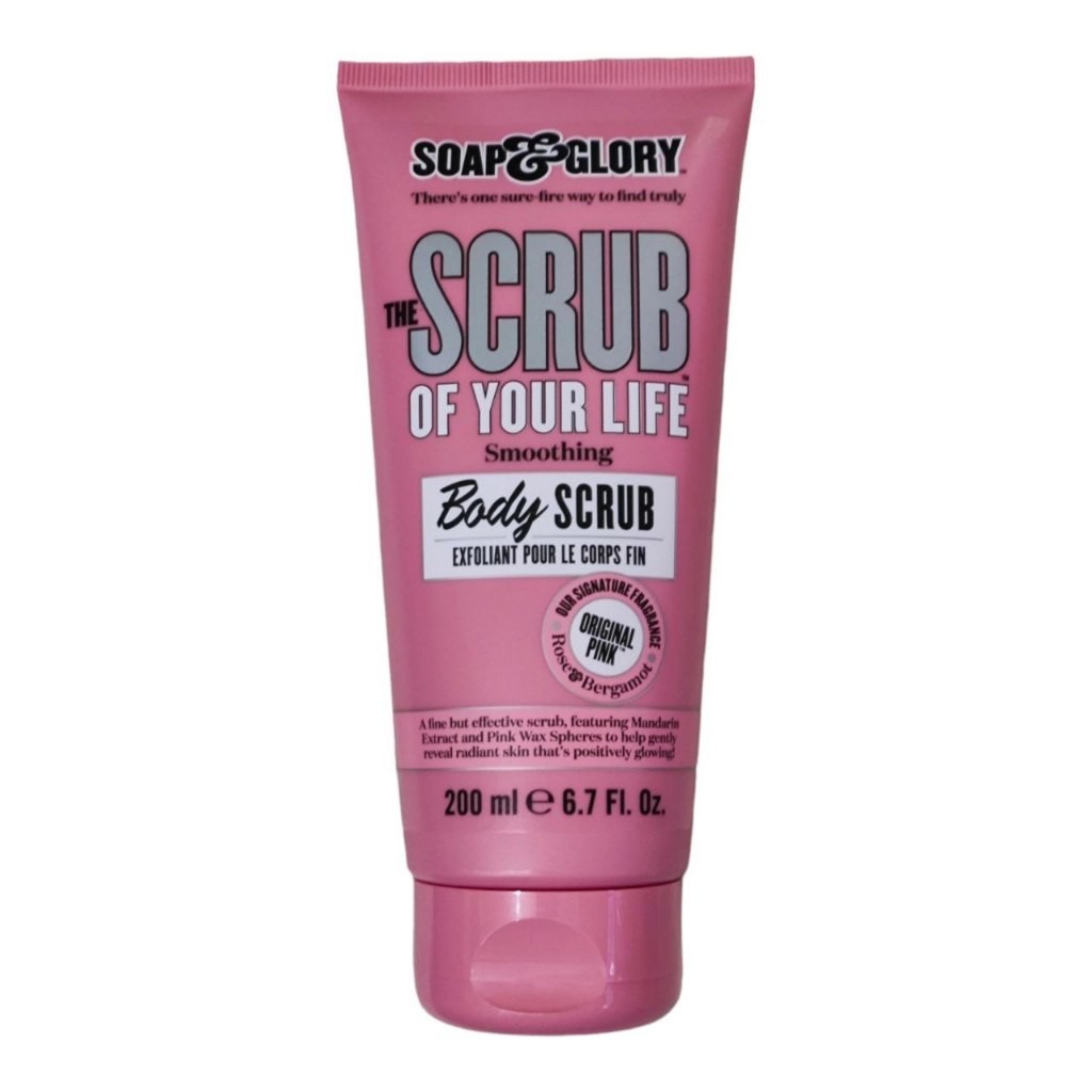 Soap & Glory Original Pink The Scrub Of Your Life, Smoothing Body Scrub ...