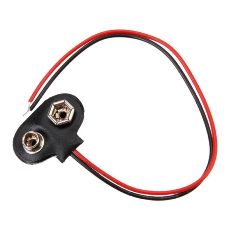 9V Battery Clip 9V Battery Button 9V Battery Holder 00MM Cable Length T ...
