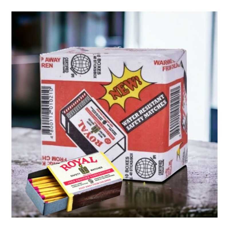 Royal Matches Posporo 10 Boxes Per Pack. Ito Talaga Kinalakihan Natin ...