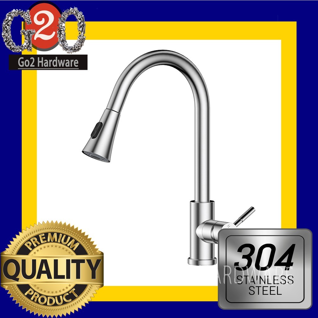 Best Stainless steel 304 Removable Faucet Pull Type Cold and Hot ...