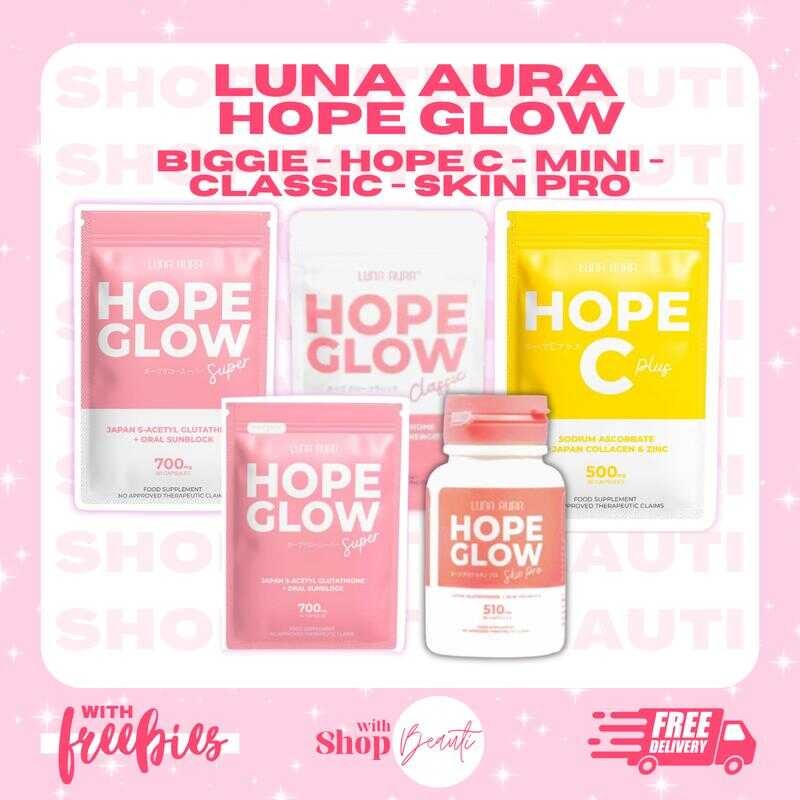 LUNA AURA Classic, GLOW SUPER AND HOPE C 2De | Shopee Philippines