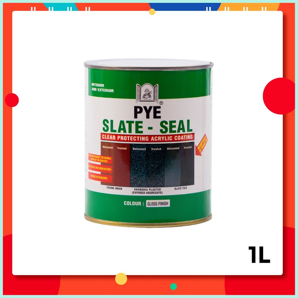 PYE Slate-Seal - Clear Protecting Acrylic Sealer | Shopee Philippines