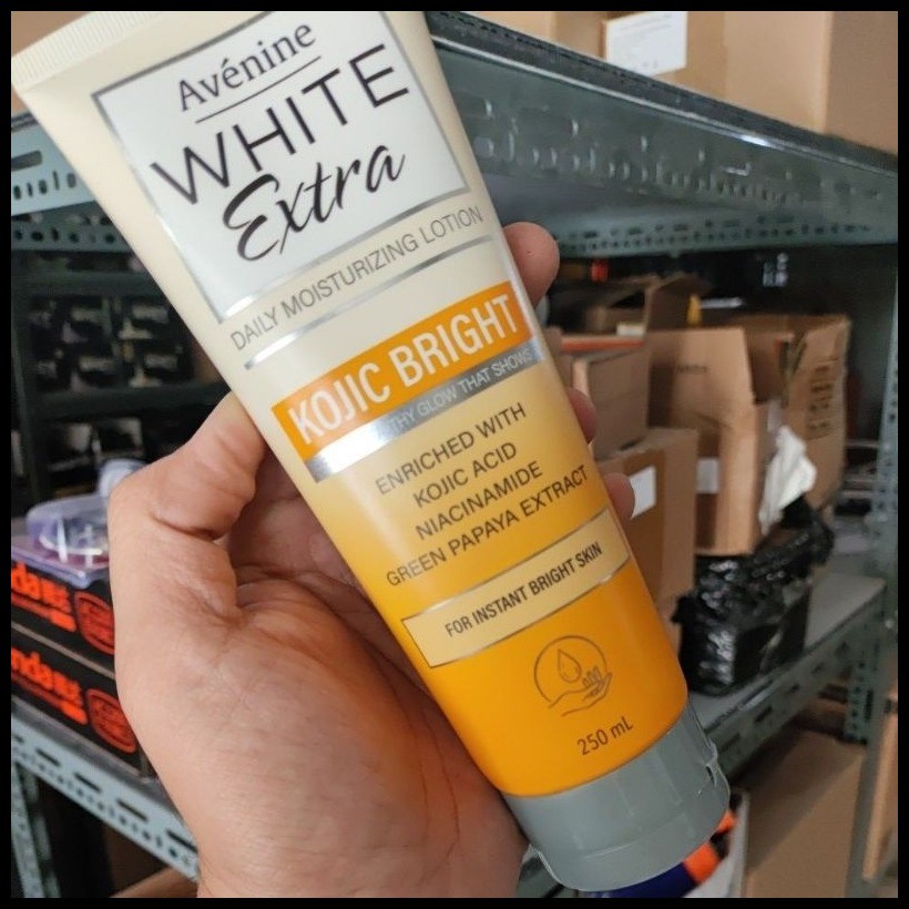 Avenine White Exta Kojic Bright Lotion 250mL | Shopee Philippines