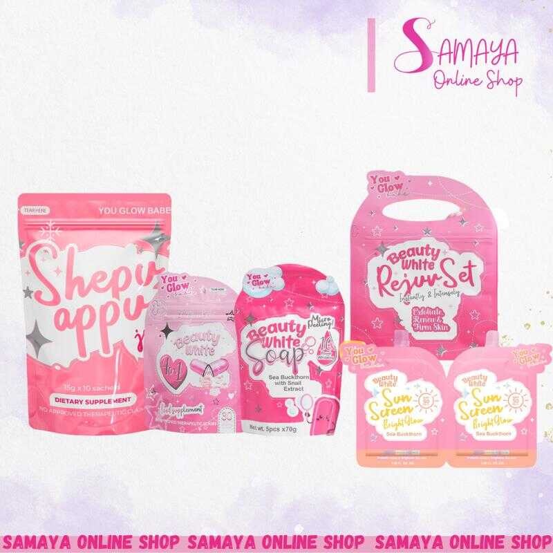 (You GLOW Babe) SHEPU Appu, Capsule, BEAUTY WHITE SOAP E31 | Shopee ...