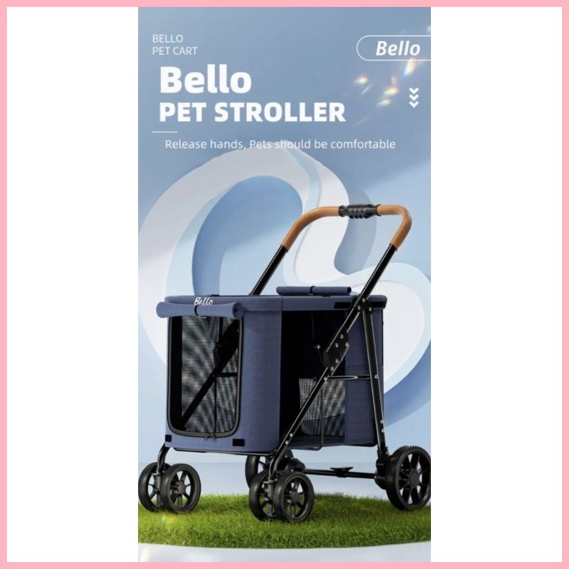 BELLO Pet Stroller ( for large dogs) Up to 30kg(Premium Quality ...