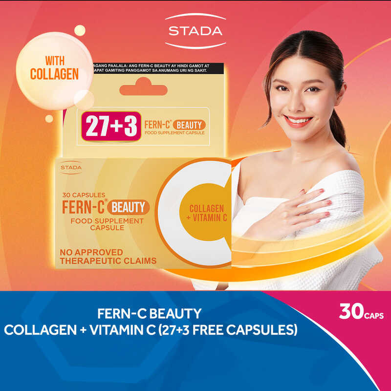 Fern-C Beauty Collagen 27+3 Capsules | Anti-Aging & Skin Firming ...
