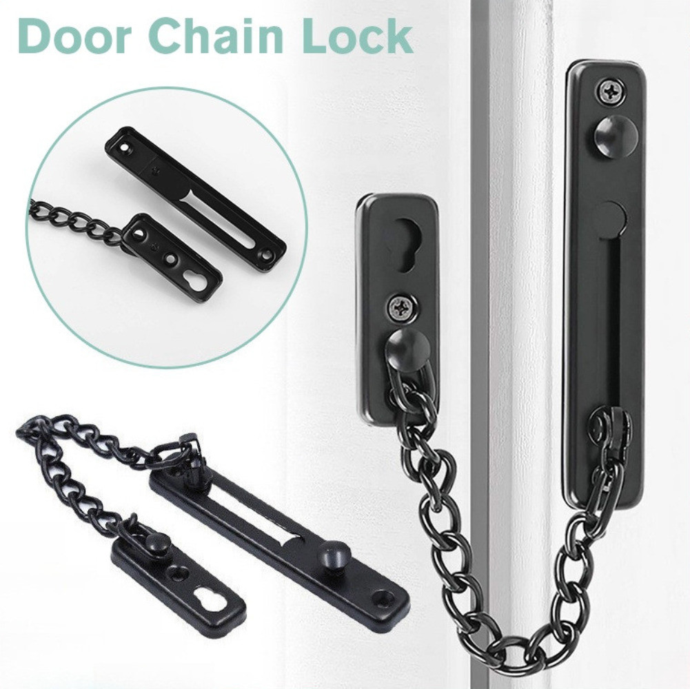 Stainless Steel Security Door Guard Chain Door Lock Safety Chain Lock ...