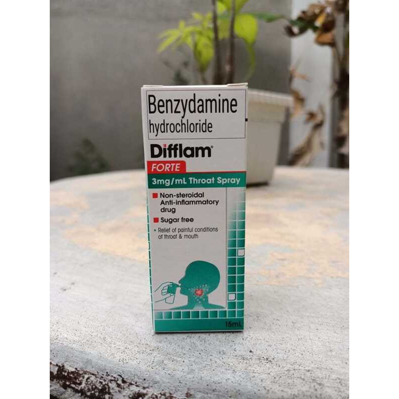 Difflam Forte 3Mg/Ml Throat Spray Abc | Shopee Philippines