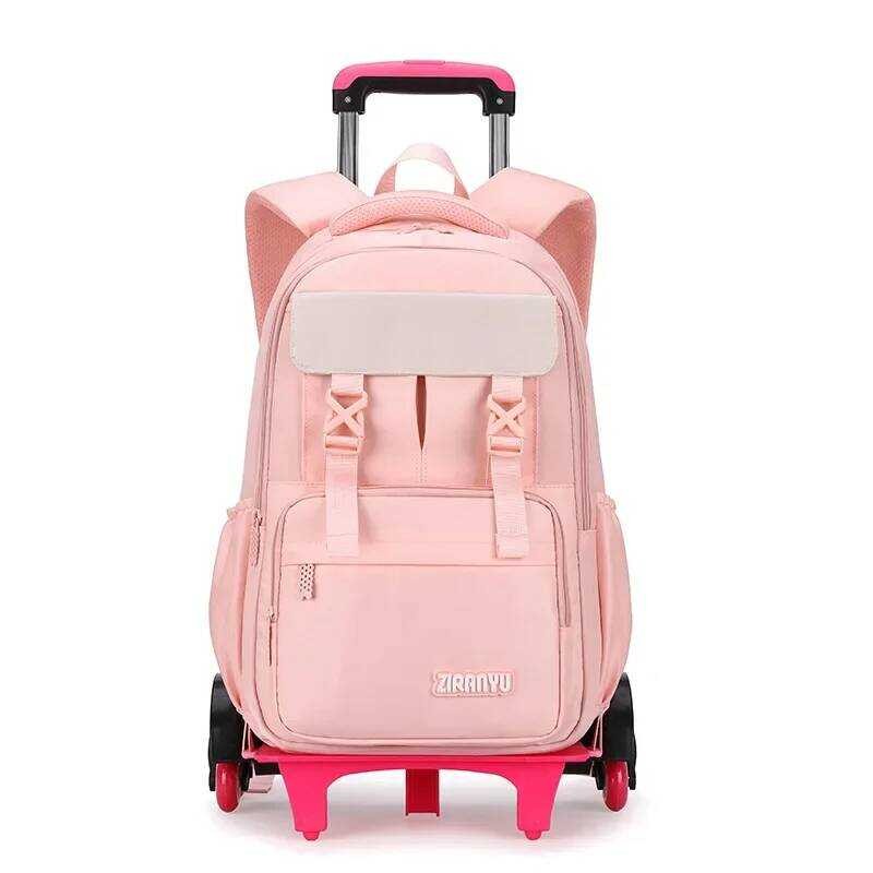 Xj Korean Rolg Backpac For Girls School Wheeled Backpack For Girls Lage ...