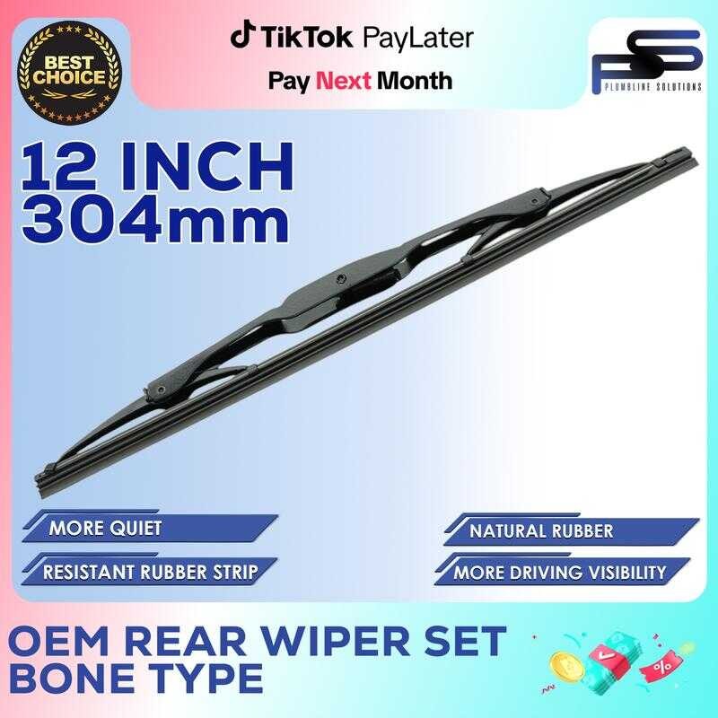 Universal Beam Windshield Blade Class A+ Rubber High Quality Silent ...