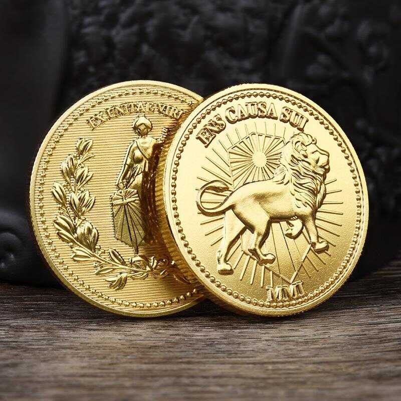 John Wick Lion Judges Coin Keanu Reeves Collection Coins Charms ...