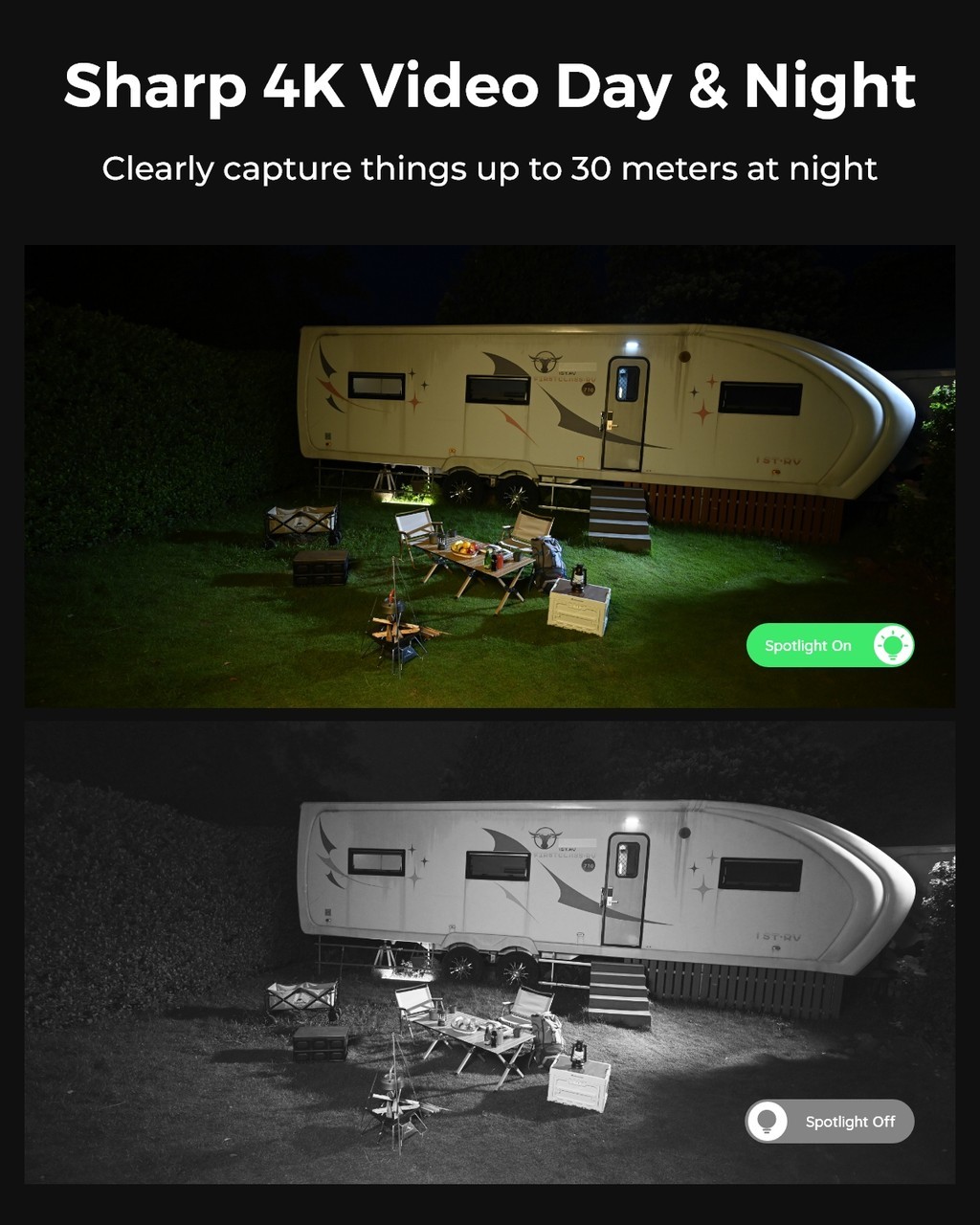 Reolink TrackMix LTE 4K 8MP Dual Lens 360° PTZ Outdoor Batter-Powered ...