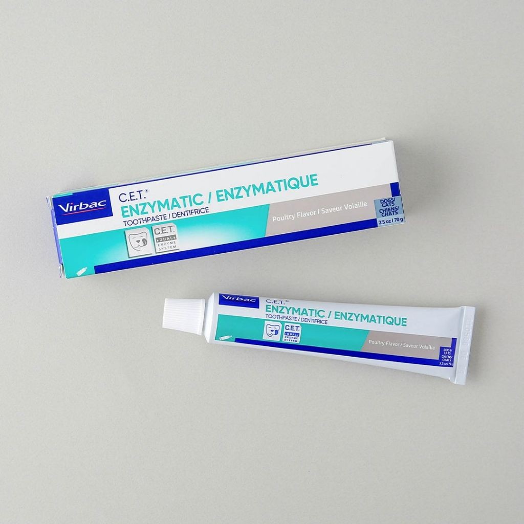 Virbac Korea CET Enzymatic Toothpaste For Dogs & Cats 70g | Shopee ...