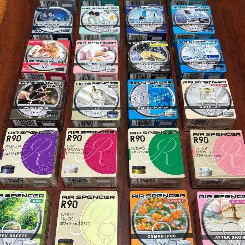 Original Eikosha Spencer 1 CAN Air Assorted Scents - Marine Lemon Sazan ...