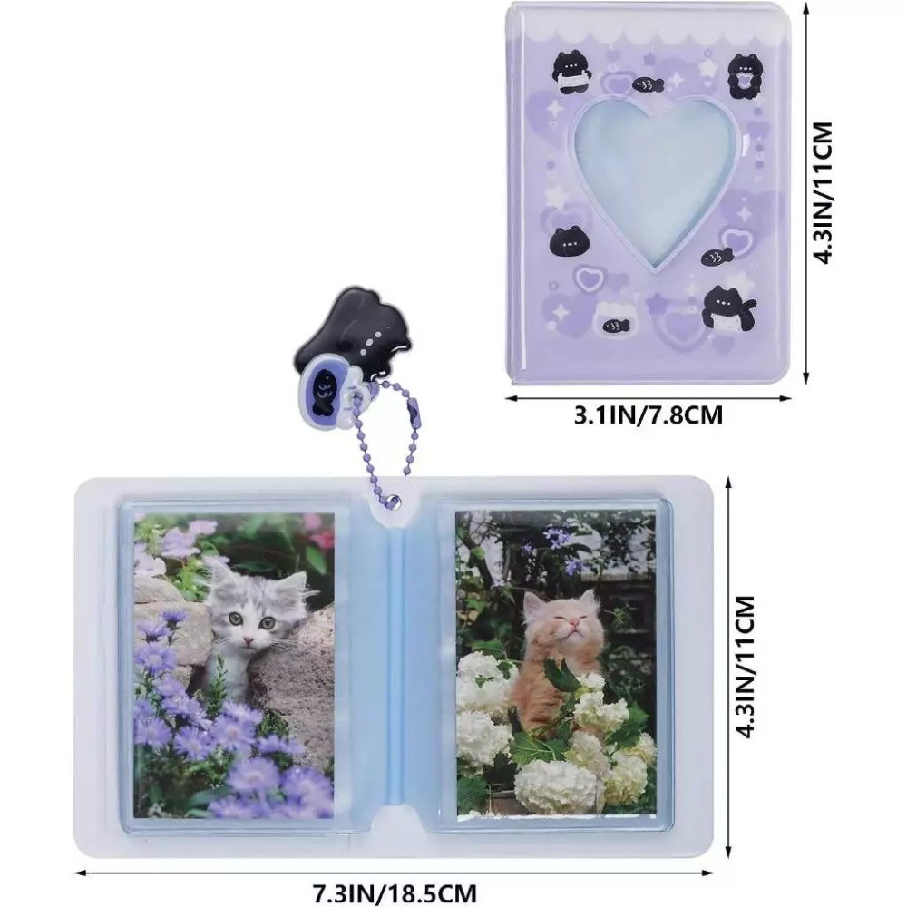 36 Pocket 3-inch Album PVC Material Ins Korean Kpop Idol Photo Card ...