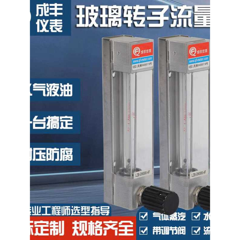 German Japanese Technology DK800-4F Glass Float Flow Meter High ...