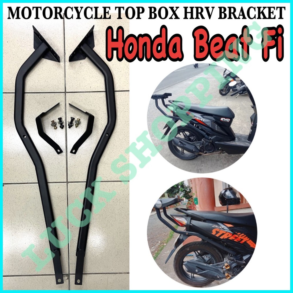 Motorcycle Honda Beat Fi HRV Bracket Heavy Duty Honda Beat Fi Top Box ...