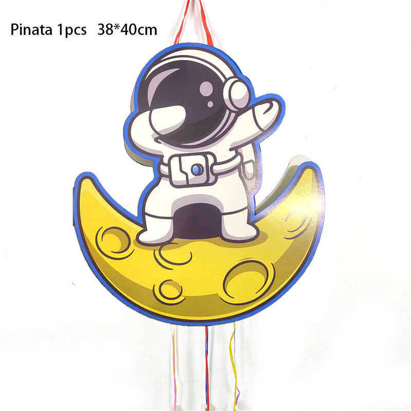 1Pcs/Lot Rocket Astronaut Pinatas Birthday Party Deco Piñata Event ...