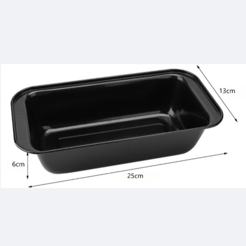Carbon Steel Baking Bread Loaf Rectangle Pan Tray Mold with Non-stick ...