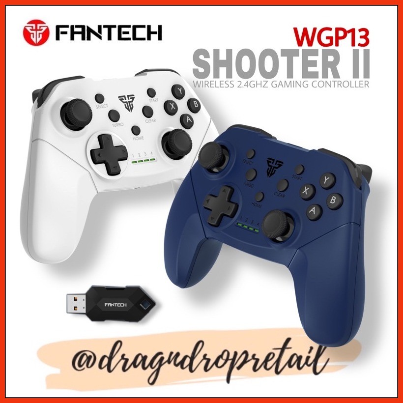 FANTECH WGP13 SHOOTER II Wireless 2.4GHz Gaming Controller Joystick for ...