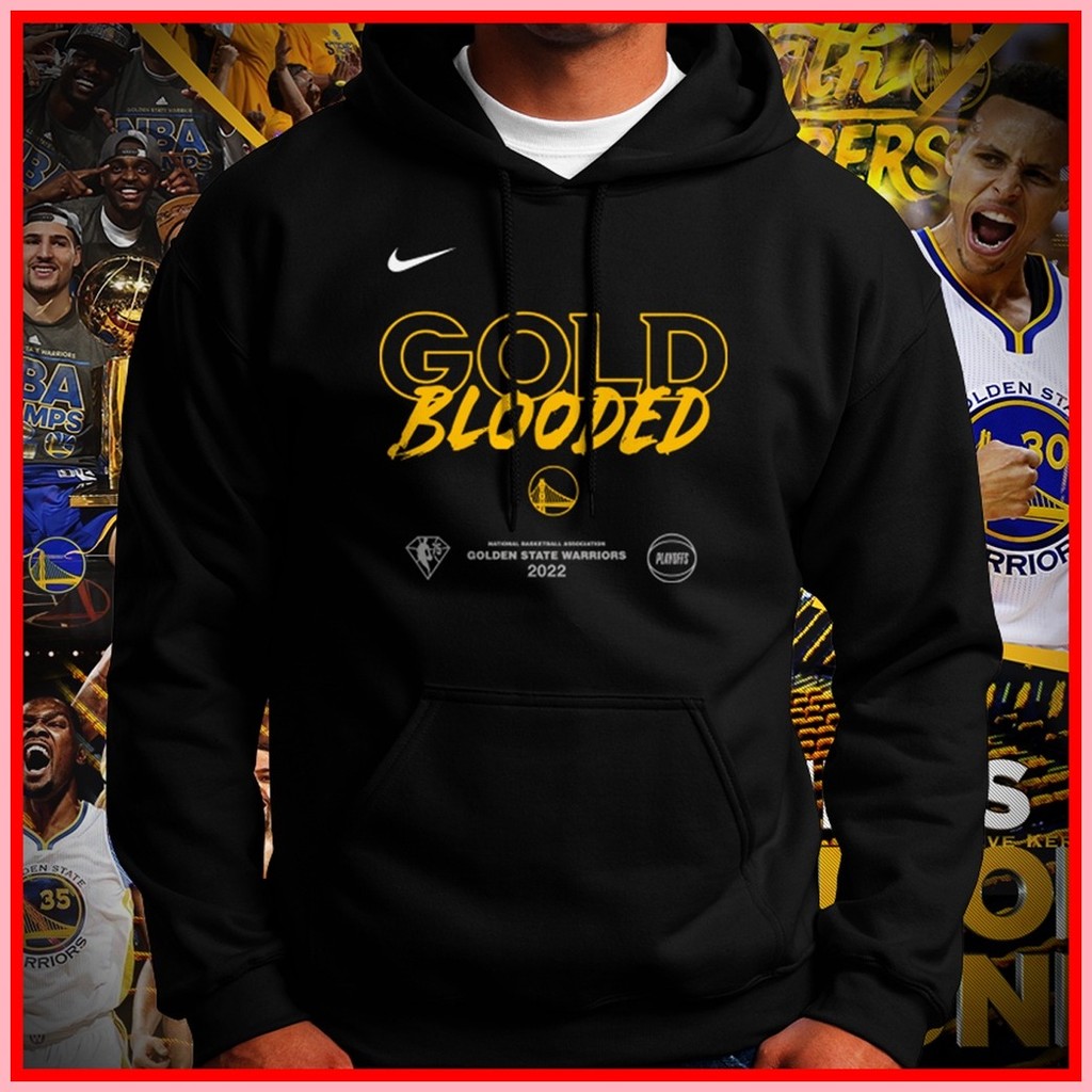 Golden State Warriors NBA Basketball Playoffs 2022 Gold Blooded GSW ...
