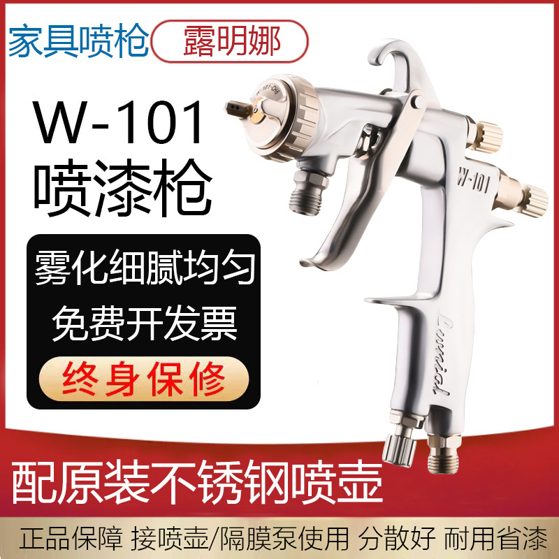Luminara W-101 Paint Spray Gun High Atomization Furniture Topcoat Gun ...
