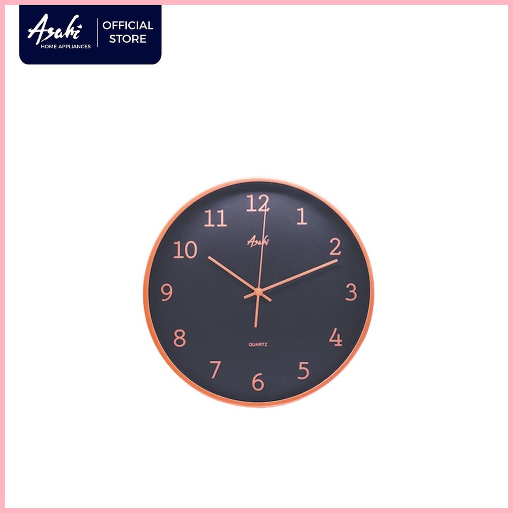 Asahi M 6010 Round Wall Clock 12 inches | Shopee Philippines