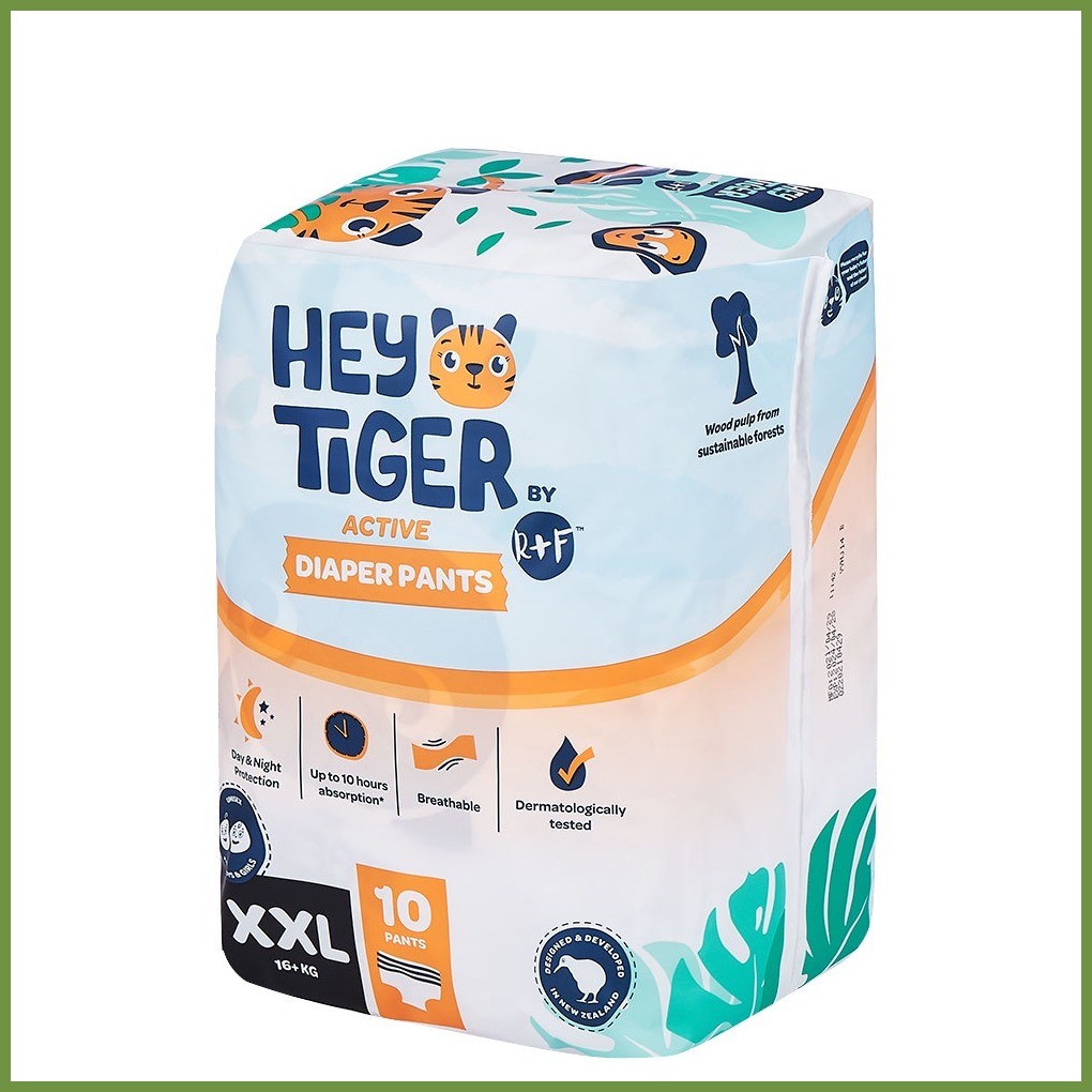 Hey Tiger Diaper Pants, Convenience Pack - Xxl, 10 Pads | Shopee ...