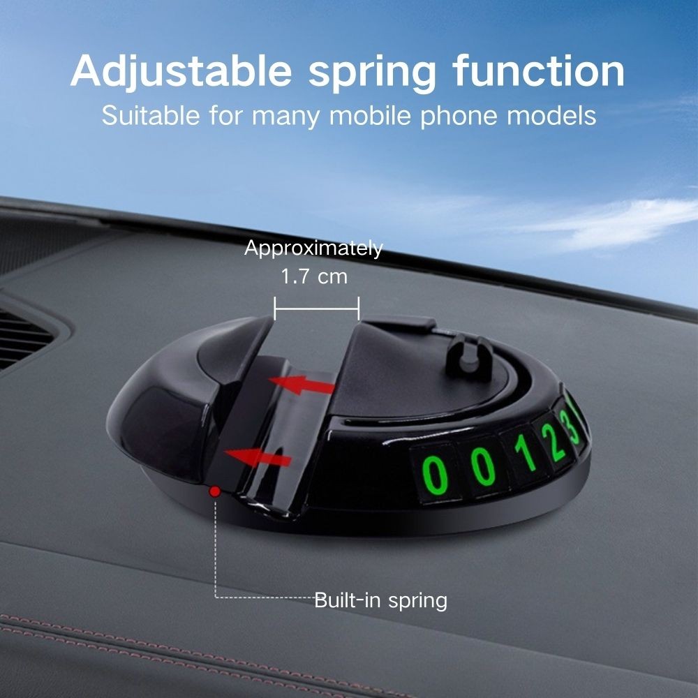 1PC Car Dashboard Anti Slip mat Pad Car Phone Holder Keychain Multi ...