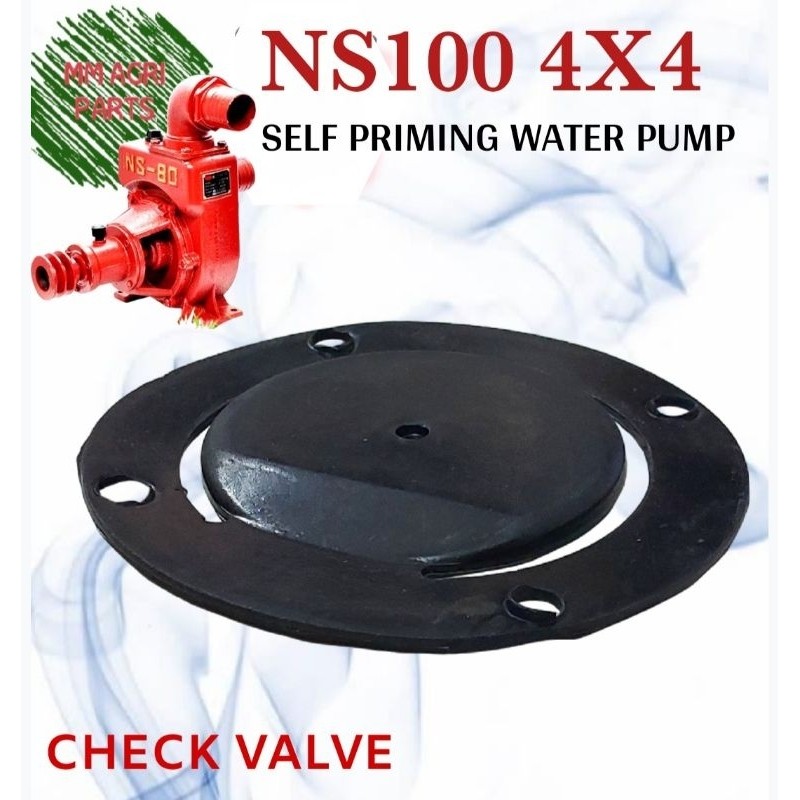 RUBBER CHECK VALVE NS100 4X4 SELF PRIMING WATER PUMP | Shopee Philippines