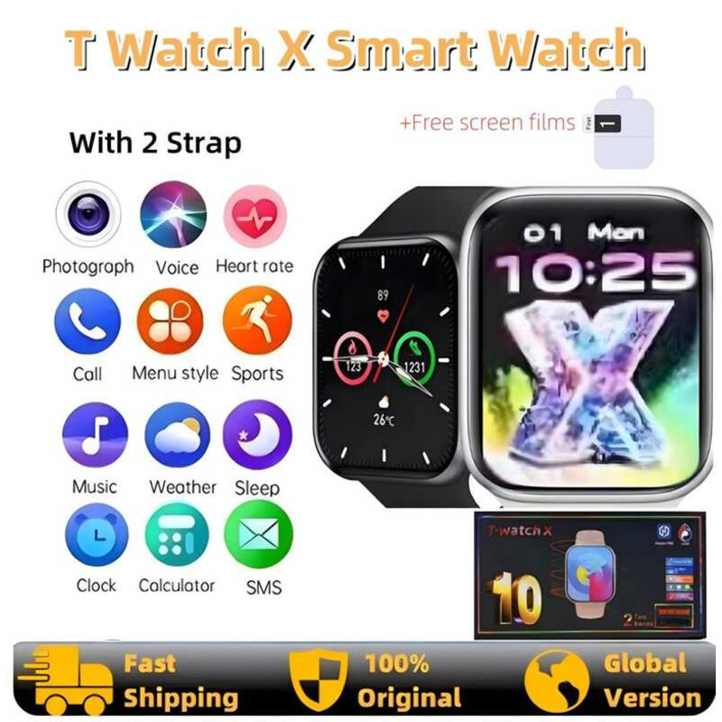 2024 T X HD 2.2 Inch Smart Watch Dynamic Island Answer Series10 ...